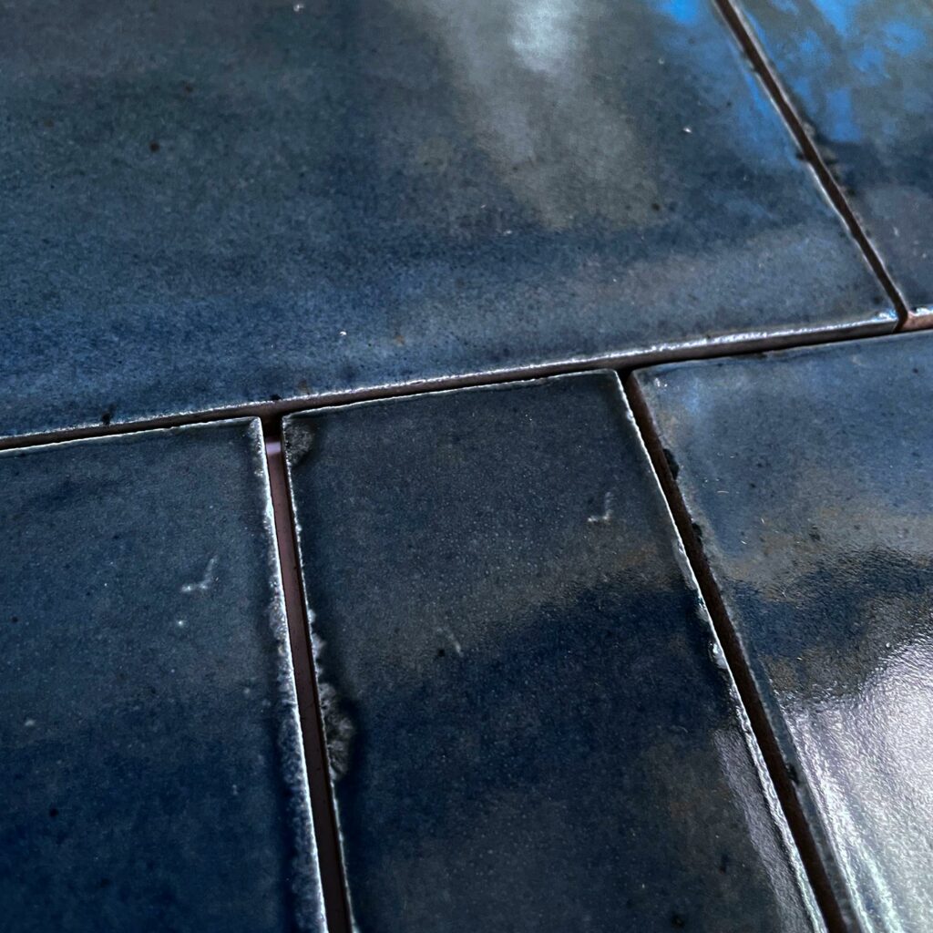 Rice Blue Gloss Tile 50x150 | My Tile Market