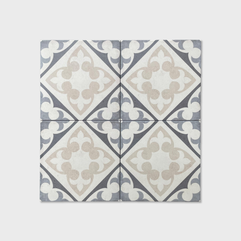 Eden Feuilletine C Encaustic Tile 200x200 | My Tile Market