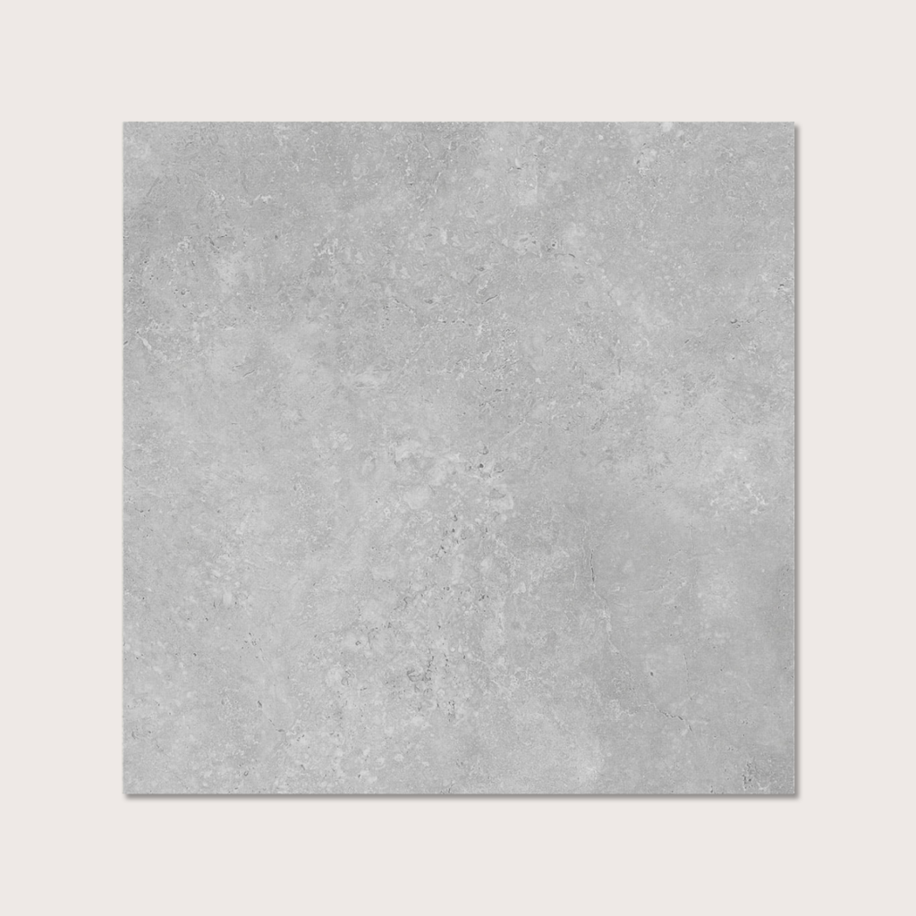 Traverse Light Grey Matt 600x600 | My Tile Market