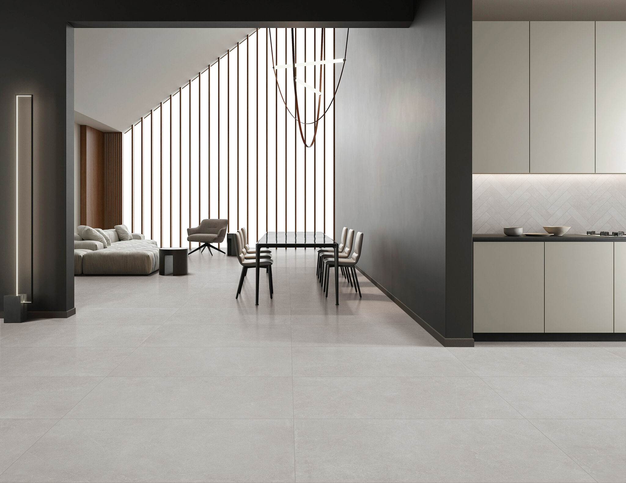 Terrain Grey Stone Look Tile Matt 600x1200 | My Tile Market