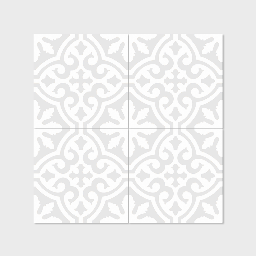 Kenthurst Soft Grey Encaustic Tile 300x300 | My Tile Market