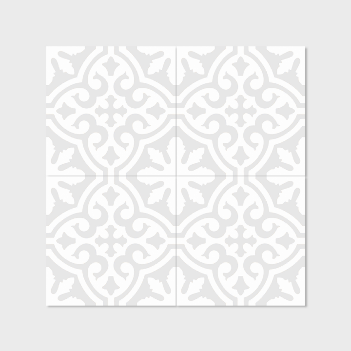 Kenthurst Soft Grey Encaustic Tile 300x300 | My Tile Market